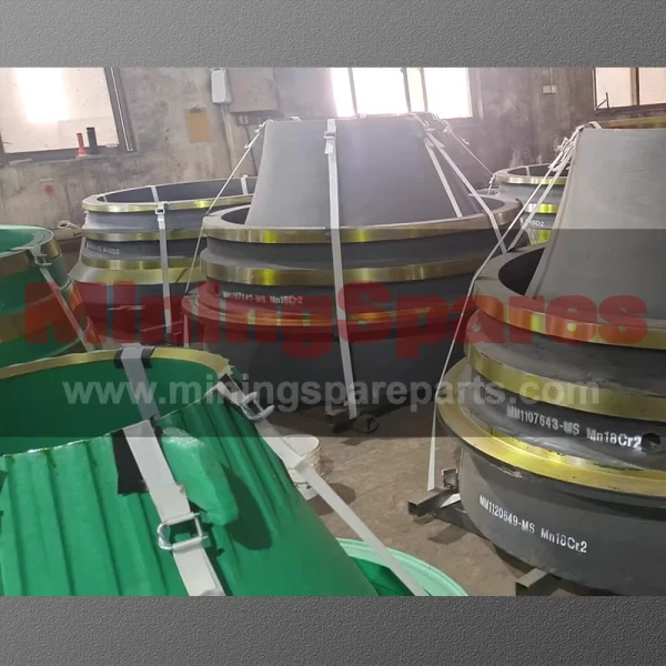 GP7 Concave upper For Cone Crusher MM1107643- Crusher parts, Slurry ...